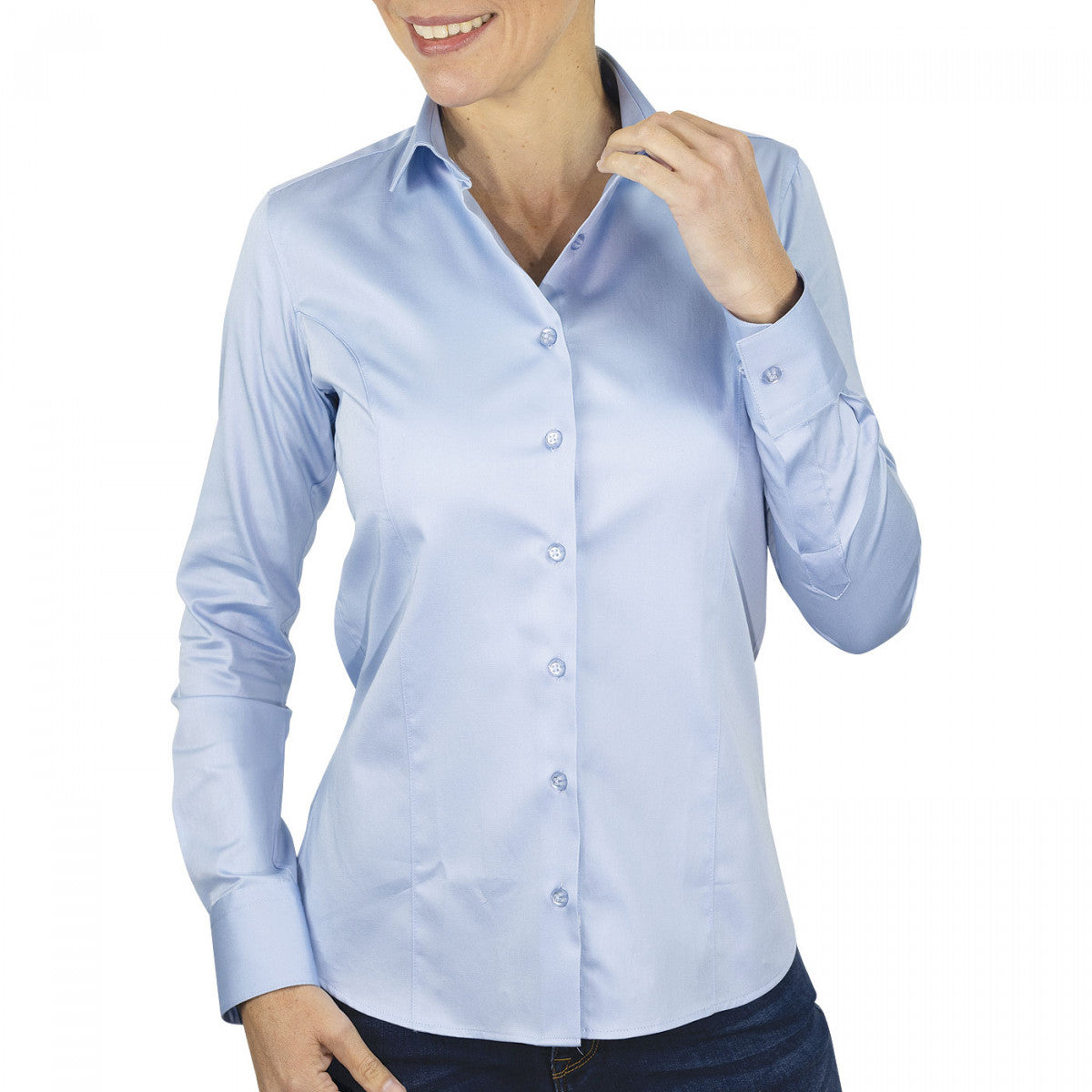 Chemise femme unie coupe cintrée CLARA Andrew Mac Allister